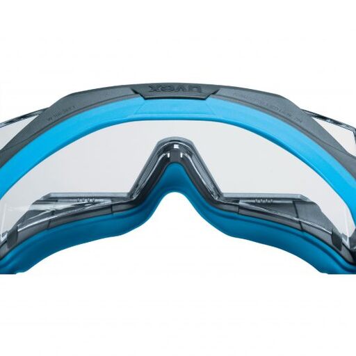 uvex super OTG guard CB, PC clear lens – blue/anthracite eyewear ...