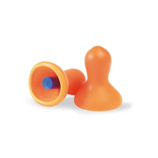 Honeywell Quiet Reusable Contoured Bell Vinyl Earplugs (100 Pr/Box ...