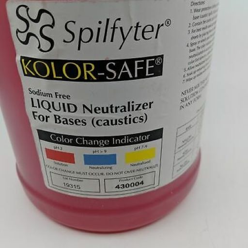 Spilfyter Liquid Alkaline Neutraliser | Industrial Safety Products ...